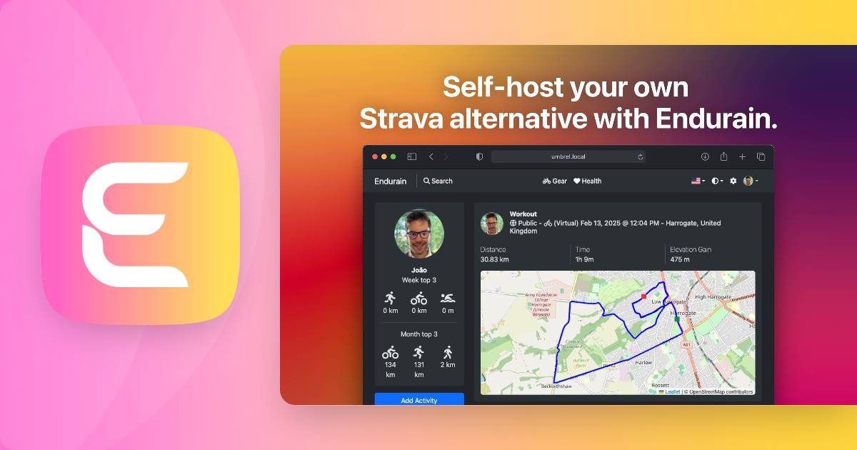 Endurain | Umbrel App Store