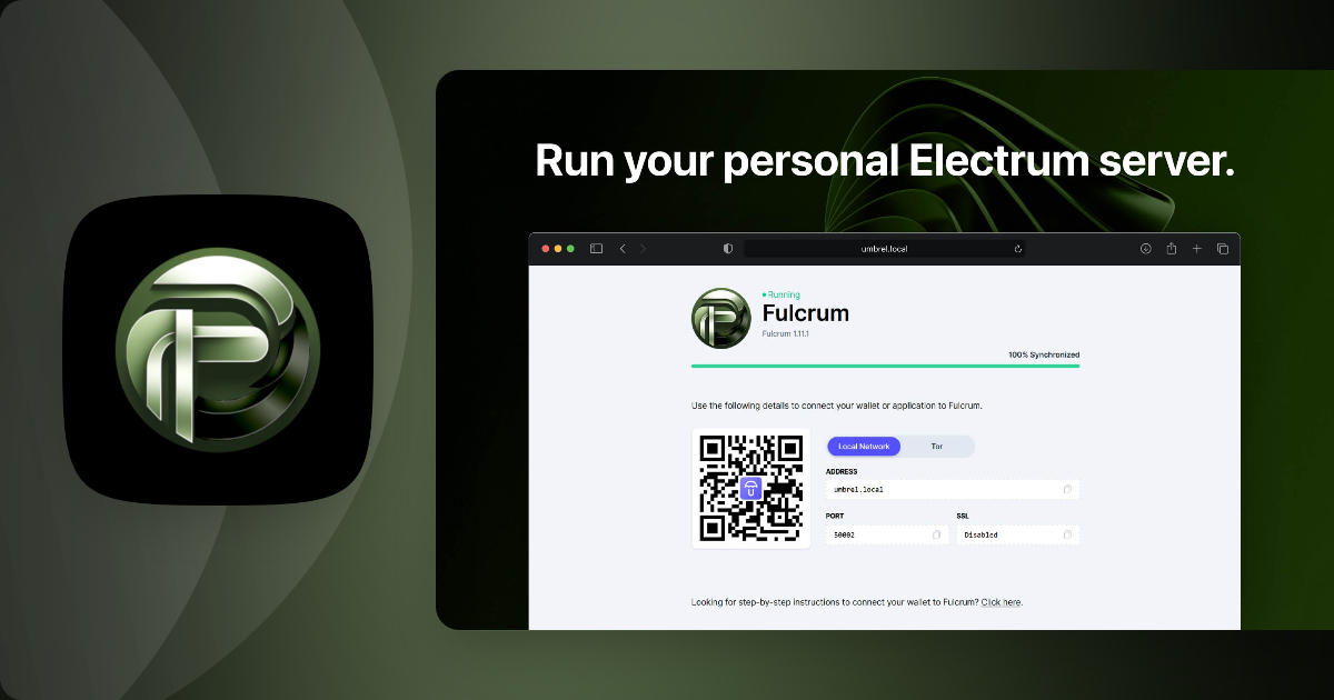 Fulcrum | Umbrel App Store