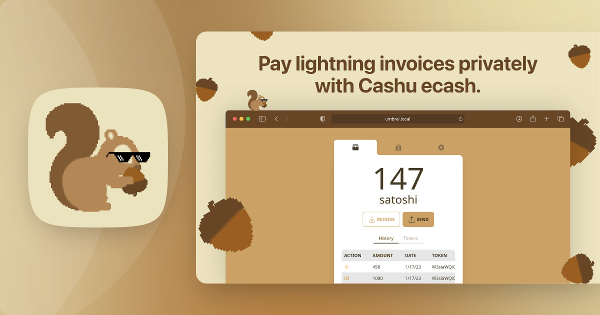 Nutstash Wallet | Umbrel App Store