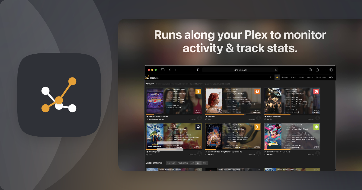 tautulli | Umbrel App Store