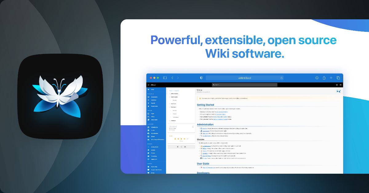 WikiJS | Umbrel App Store